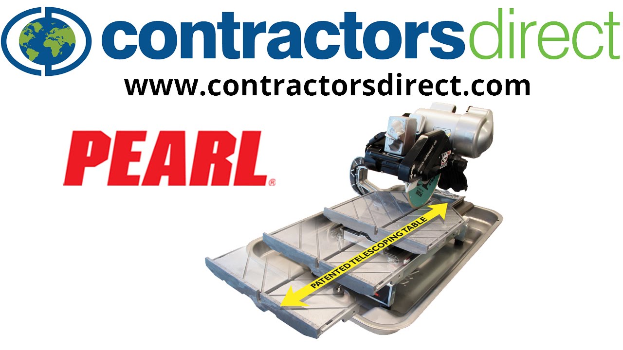 Pearl VX10.2XL PRO Tile Saw - YouTube