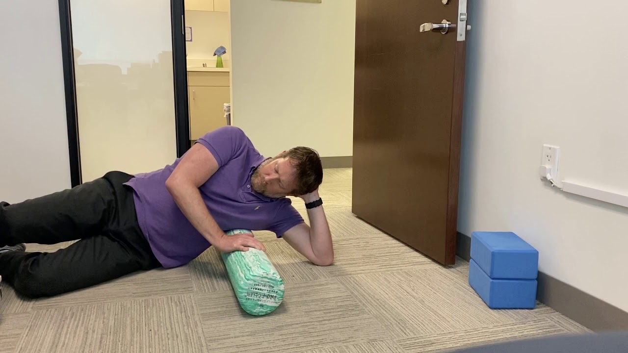 Soft Tissue Mobilization of the Lats - YouTube