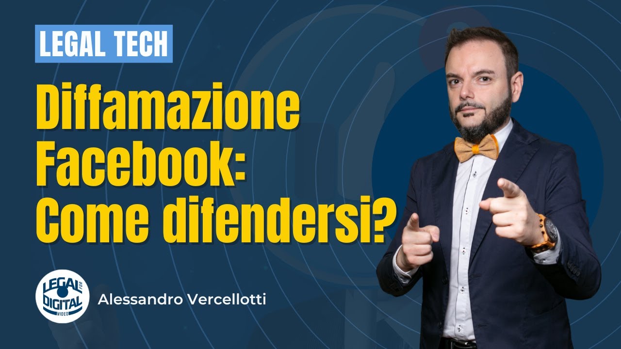 Diffamazione Facebook: come difendersi? - YouTube