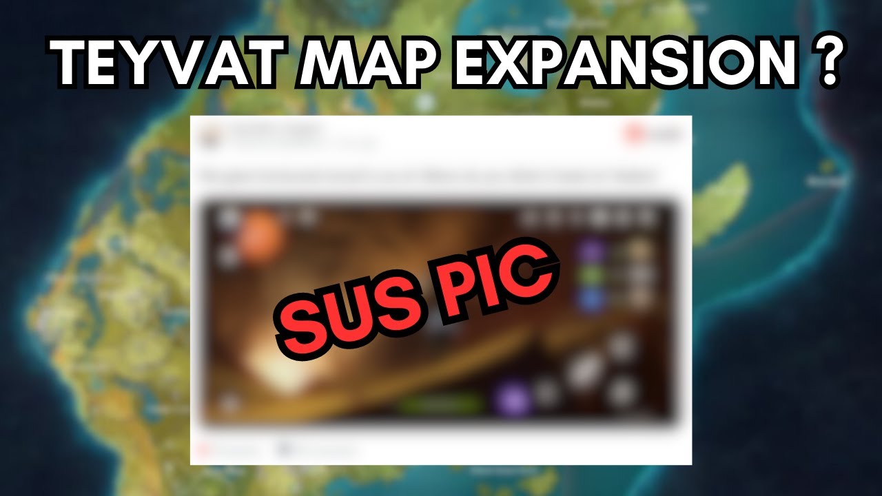 Teyvat Map Expansions ? | Genshin Impact - YouTube