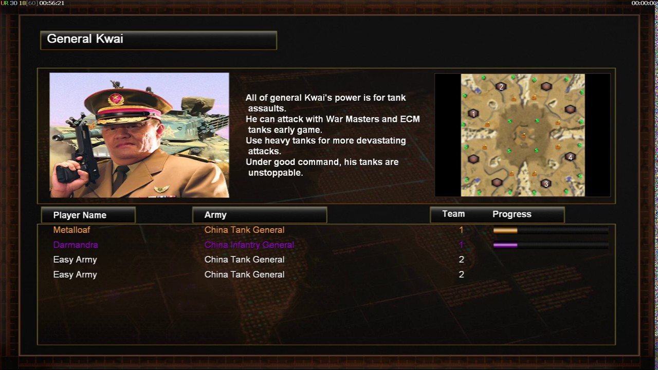 C&C generals Contra mod - YouTube