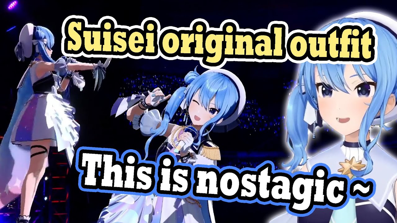 Suisei talked about her Original outfit and memories bomb video that ...