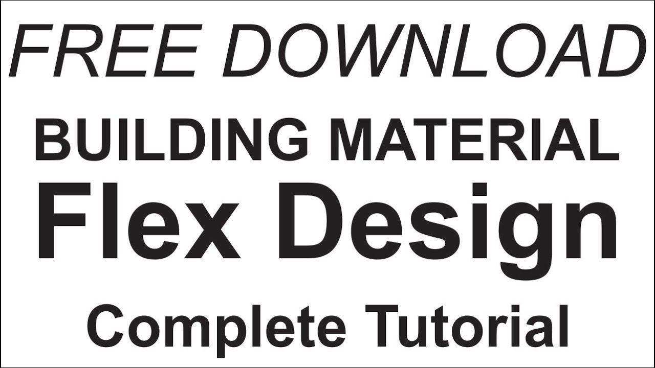 How to Make Building Material Flex Design Free Download Design CDR || # ...