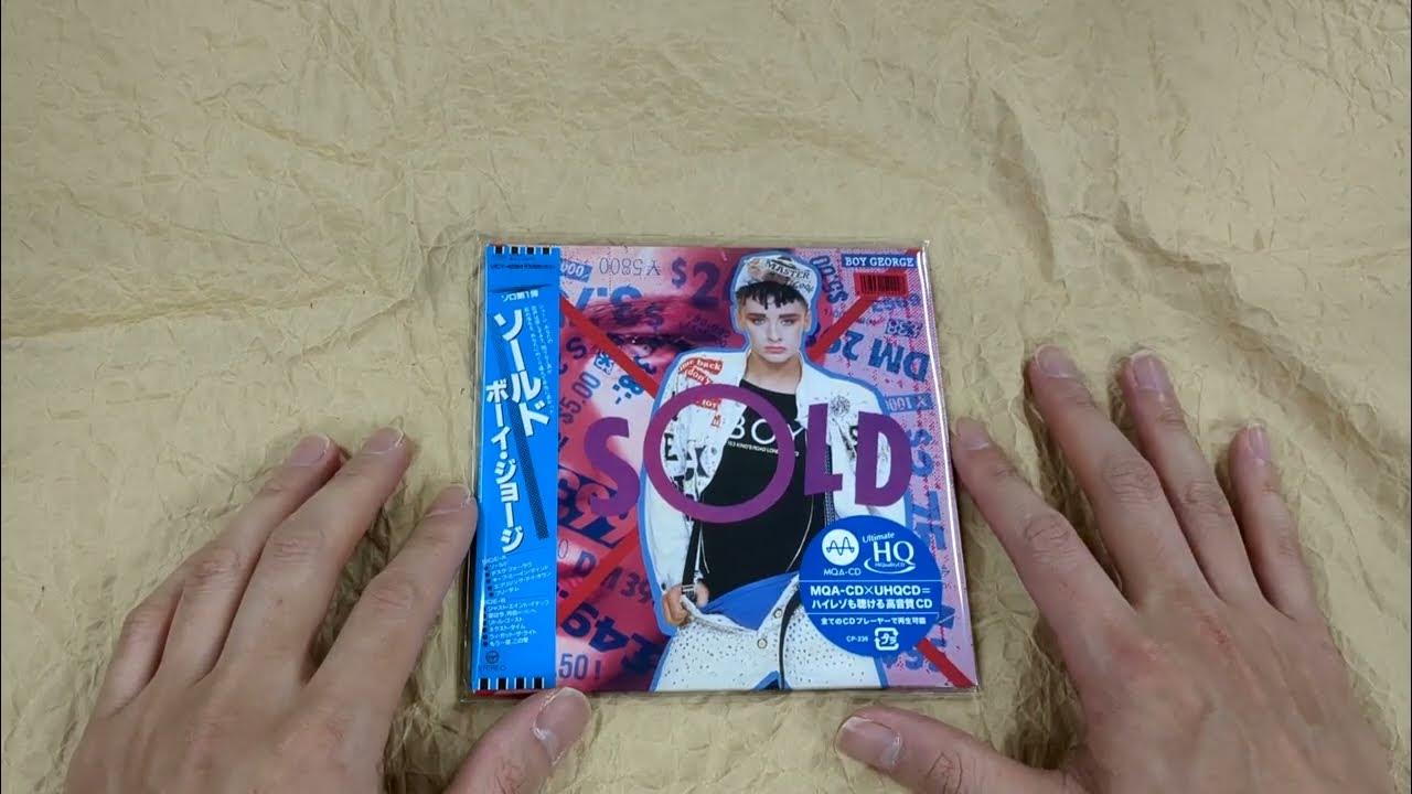 [Unboxing] Boy George: Sold [Hi-Res CD (MQA x UHQCD)] [Cardboard Sleeve (mini LP)] [Limited ...