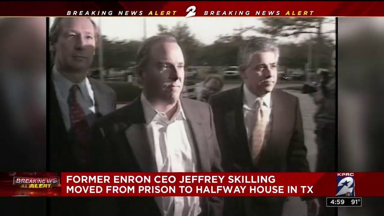 Former Enron CEO Jeffrey Skilling moved from prison to halfway house in ...