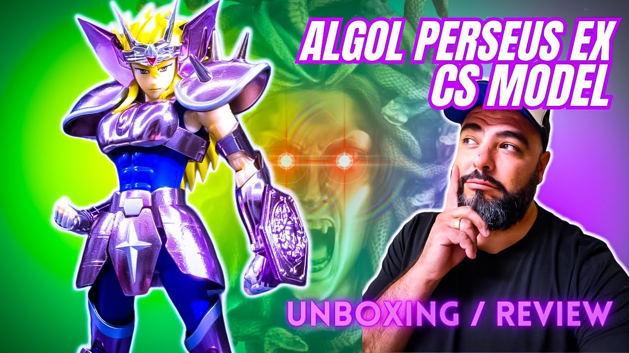 ALGOL PERSEUS EX CS MODEL Myth Cloth Saint Seiya 🐍🧟‍♀️ - YouTube