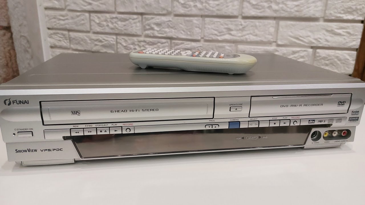 Funai DRV-A2877 - Kultowe odtwarzacze VHS #17 - YouTube