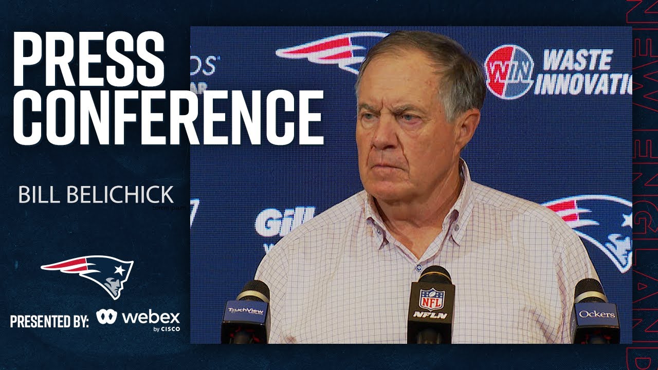 Head Coach Bill Belichick: “We had our chances.” | Patriots Postgame ...