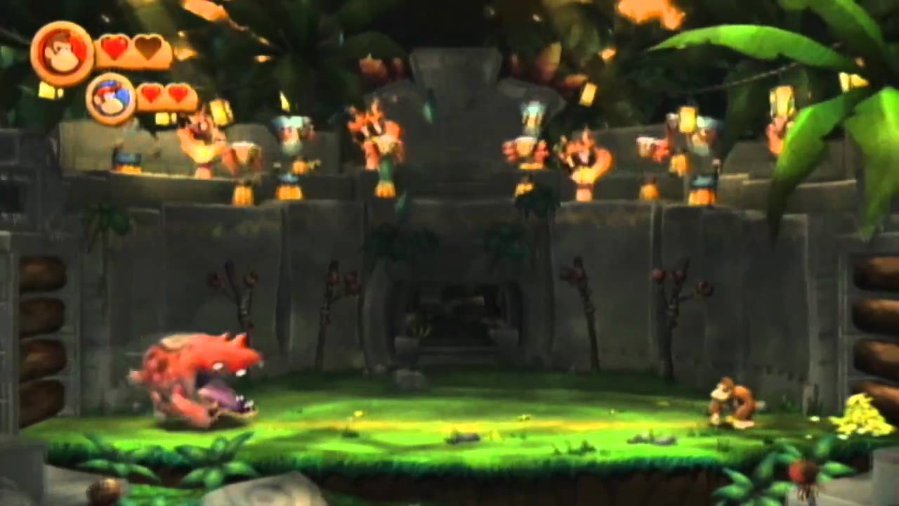 2P DKC Returns - 1-B Mugly's Mound - YouTube