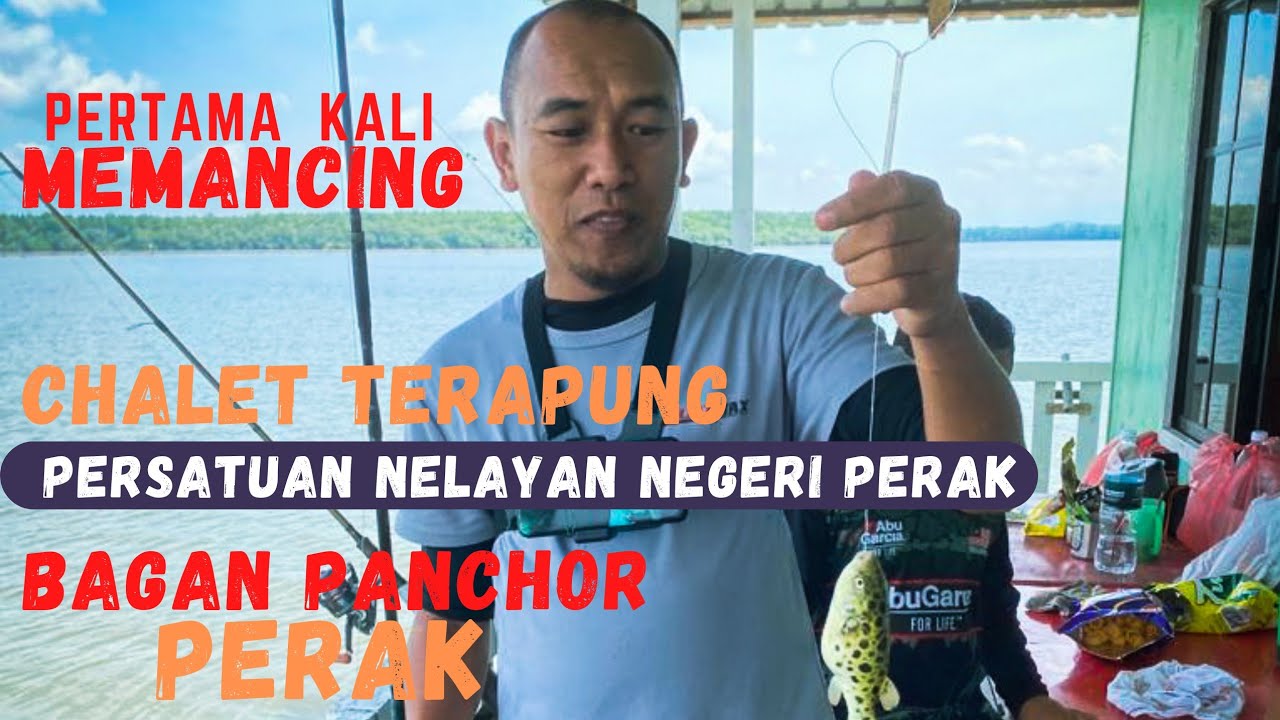 Pertama Kali memancing di laut | Chalet Terapung, Bagan Panchor Perak ...