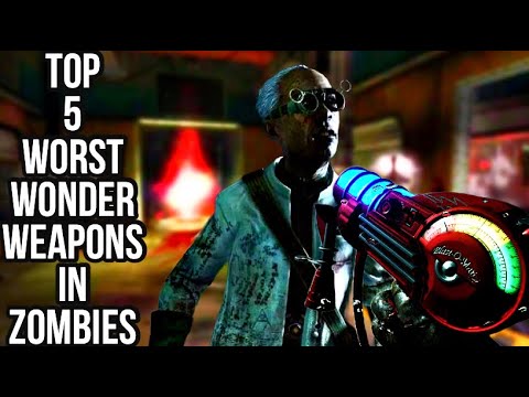 Top 5 Worst Wonder Weapons In COD zombies - YouTube