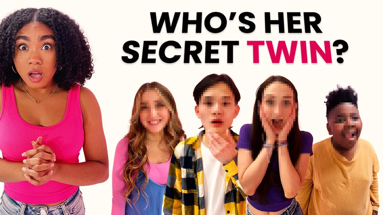 4 Strangers, 1 Secret Twin! - YouTube