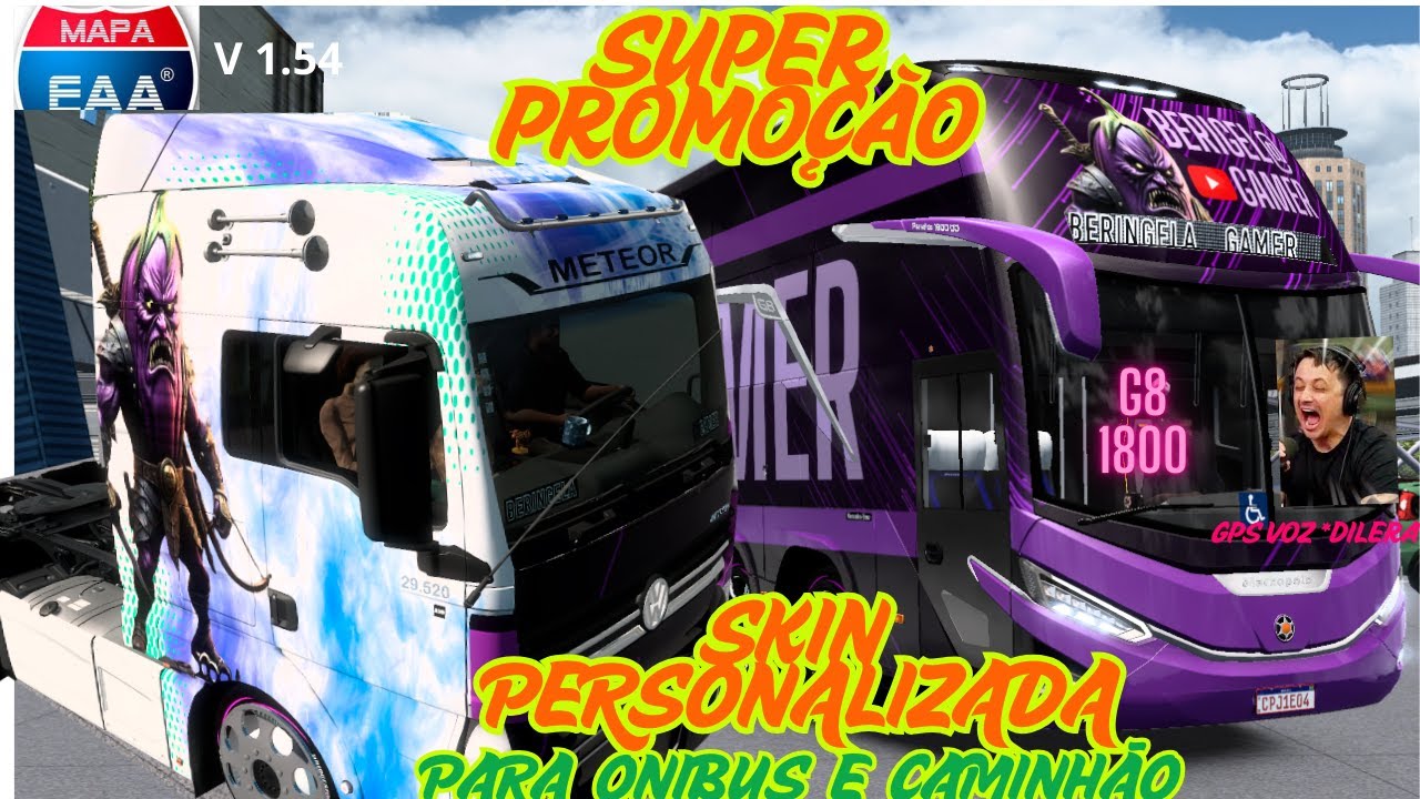 🔴LIVE🔴ETS2 MAPA EAA V1.54🔴VW METEOR! AGORA VAMOS RODAR PRA PAGAR P ...