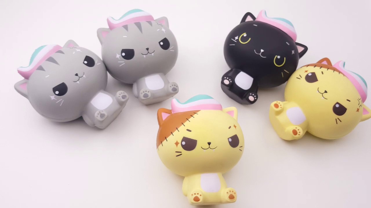 Cutie Creative Halloween squishy of a Monster Minty Cat - YouTube