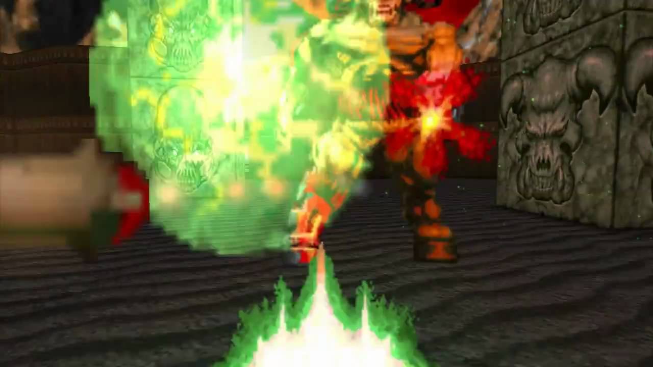 Doom - Cyberdemon in HD - YouTube