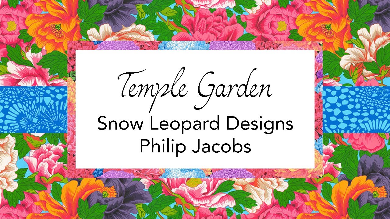 Snow Leopard Designs - Philip Jacobs introduces Temple Garden - YouTube