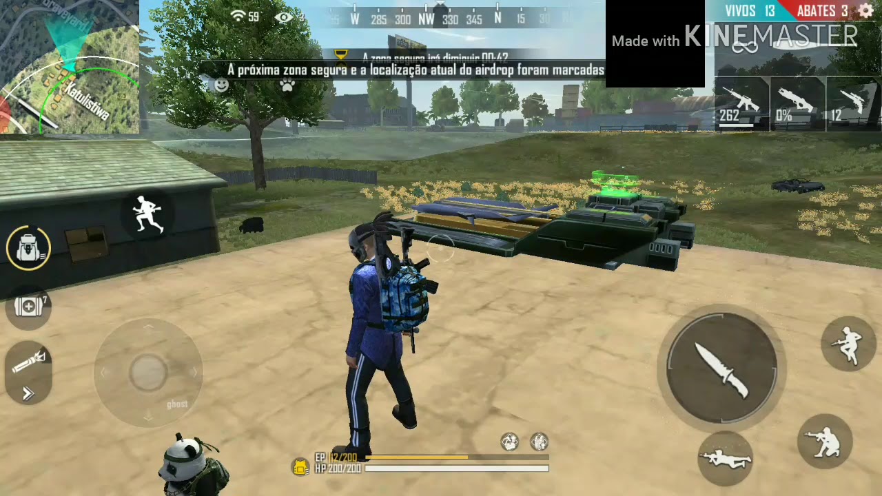 Jogando Free fire - YouTube