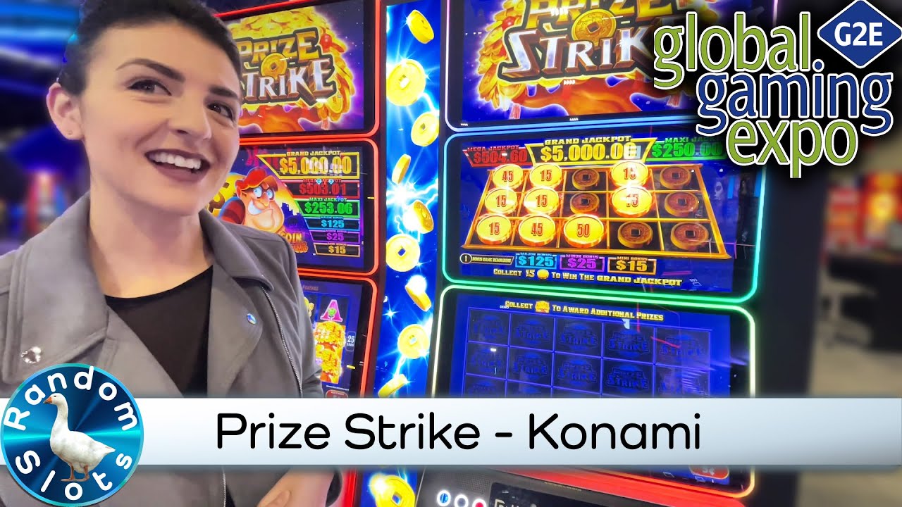 Prize Strike Imperial Emperor Slot Machine by Konami at #G2E2022 - YouTube