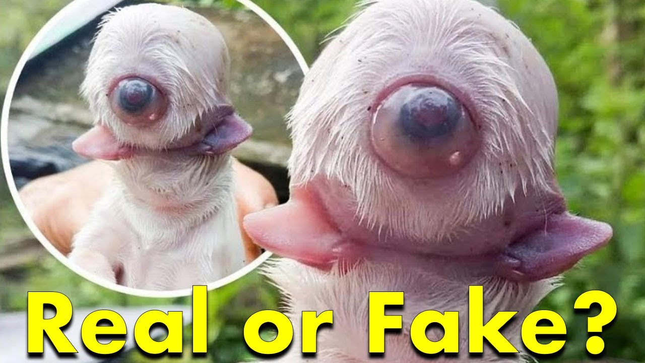 DOG BORN WITH ONE EYE AND TWO TONGUES - YouTube