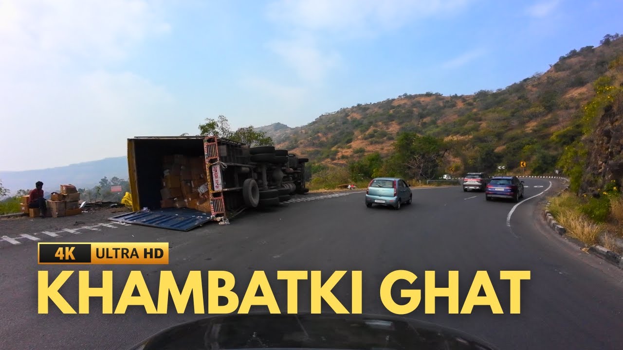 Khambatki Ghat Drive 4K | Winter Noon on NH 48 near Satara - YouTube