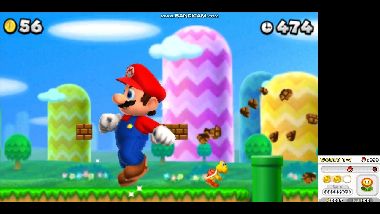 new super mario bros 2 custom level test - YouTube