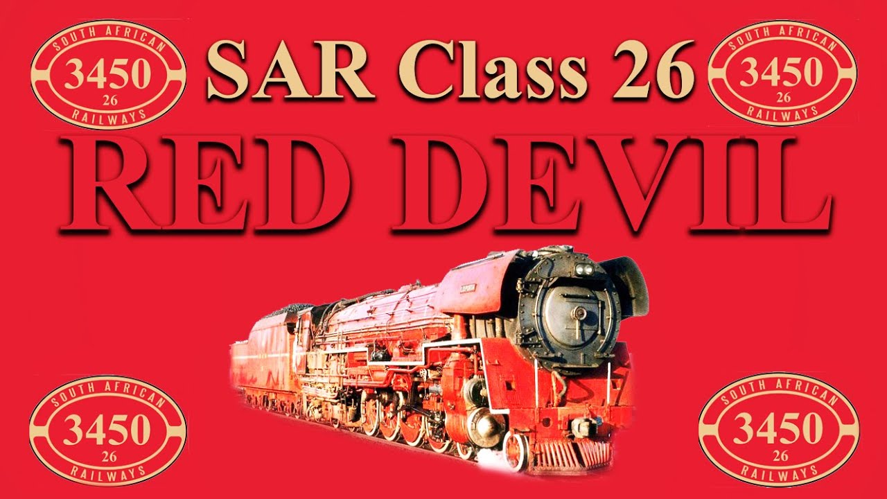 SARS 26 Red Devil Steam Locomotion Re Invented - YouTube