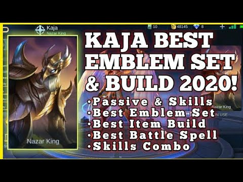 KAJA BEST EMBLEM SET AND BUILD 2020! • KAJA GUIDE • KAJA Tutorial ...