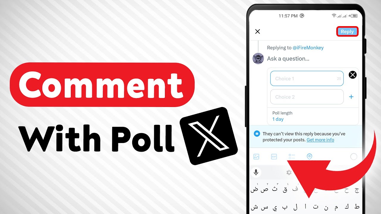 How to Comment With A Poll On X (Twitter) (Updated) - YouTube