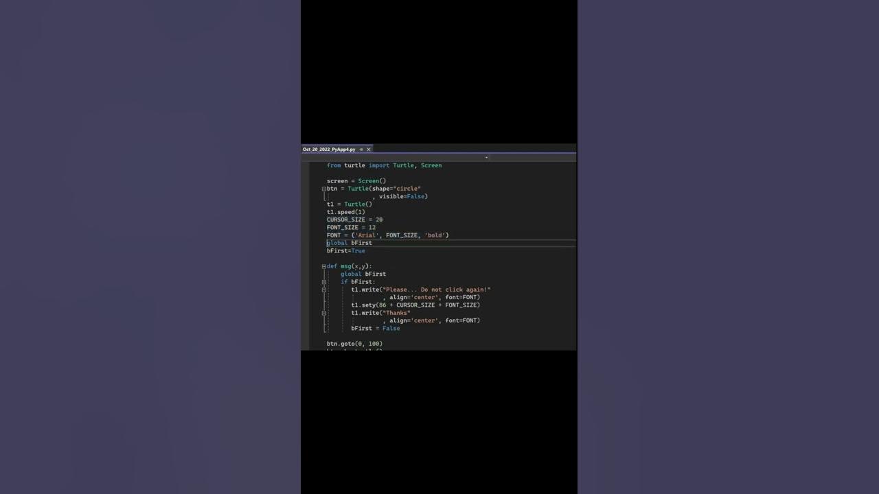 Declaring the global variable bFirst outside a function and changing its value inside the ...