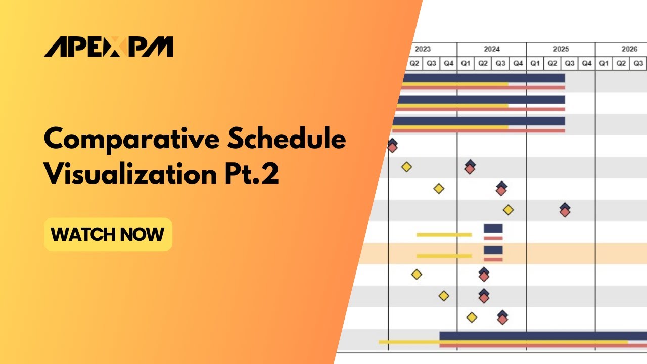 Part 2 - Comparative Schedule Visualization - YouTube