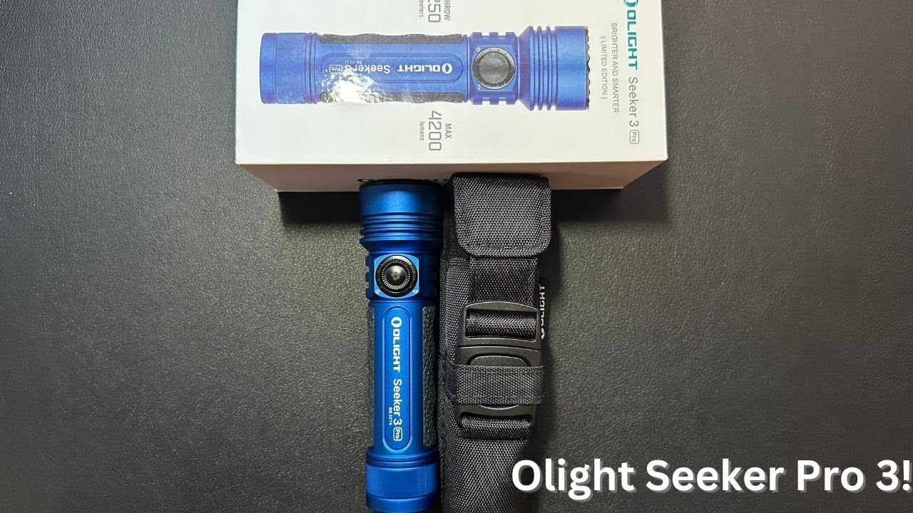Olight Seeker 3 Pro Overview - YouTube