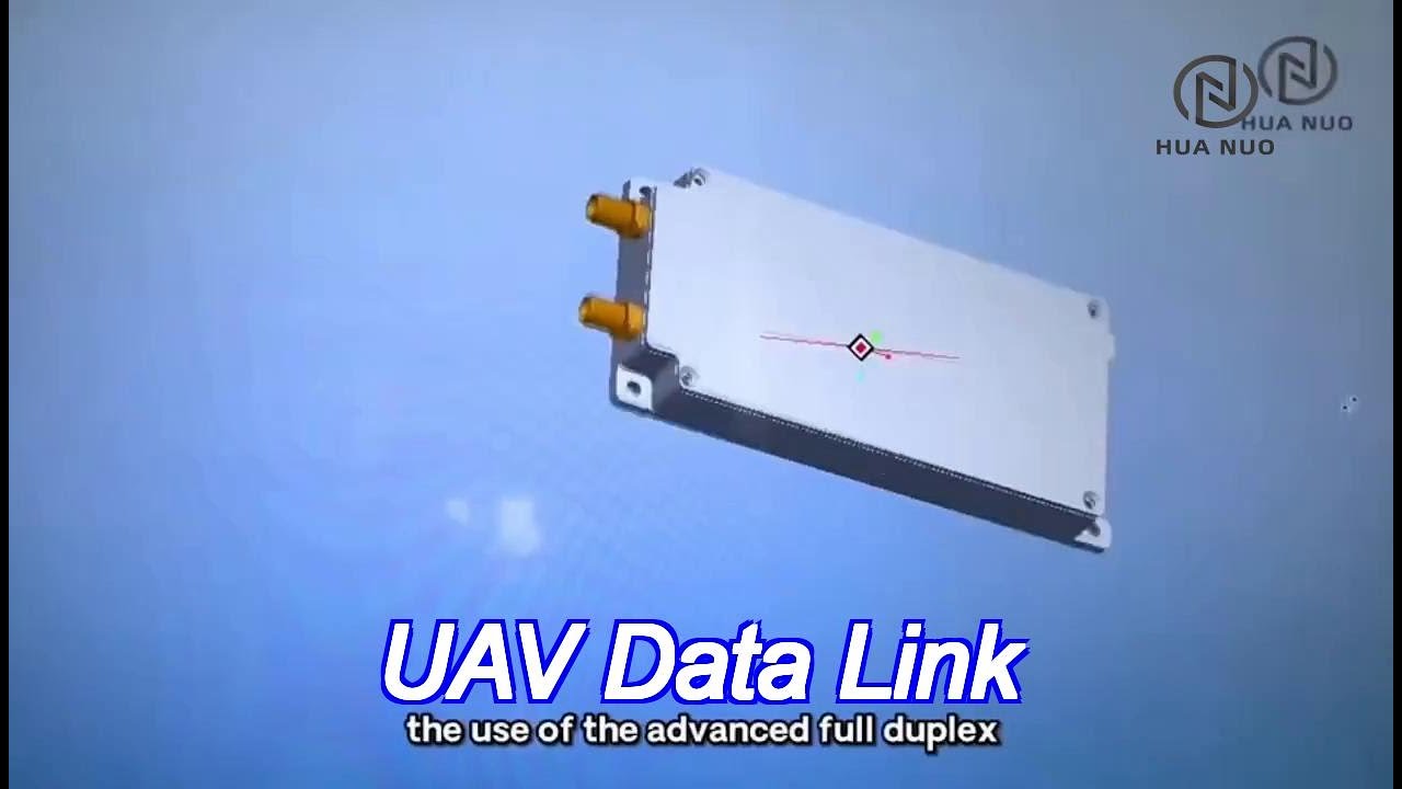Long Range COFDM Drone Data Link / High Speed Tactical Data Link H.265 ...