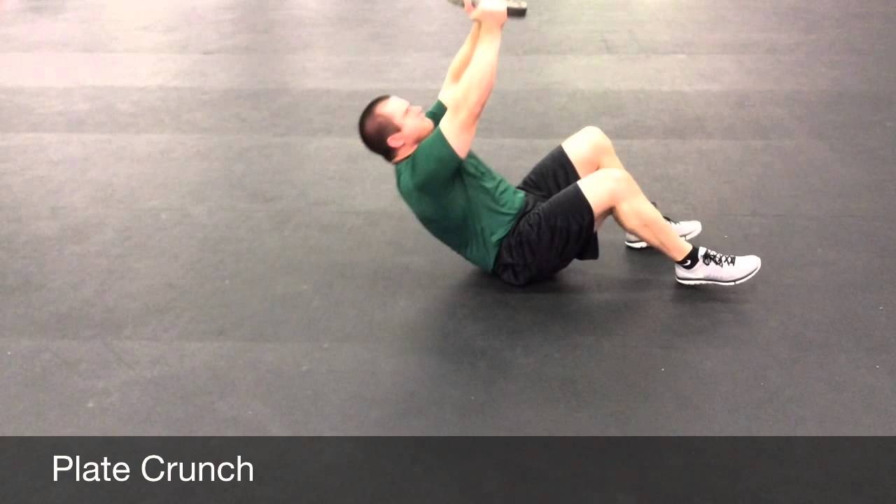Plate Crunch - YouTube
