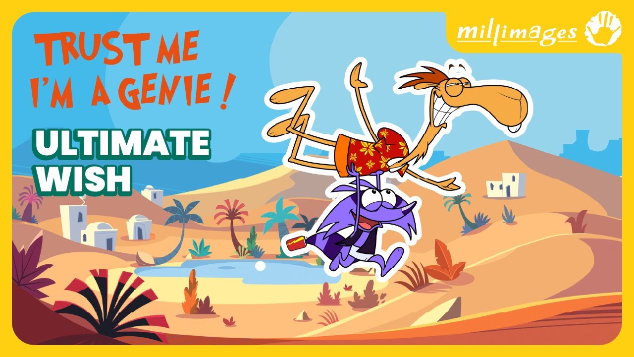 Trust Me I'm a Genie: Diego & Ziggy's crazy adventures! 🦝 - YouTube