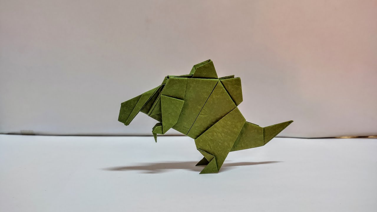 Origami Godzilla Easy Step By Step - How To Make Origami Godzilla Easy ...