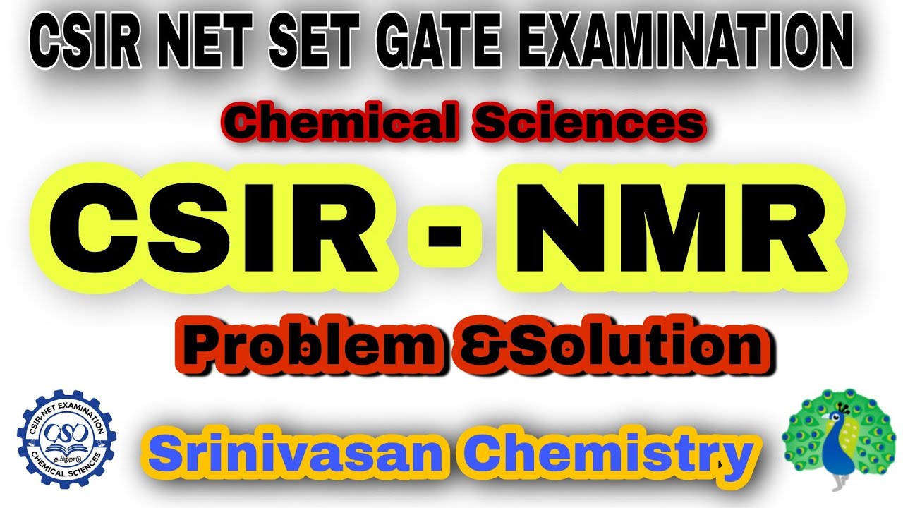 Nmr Csir Problem And Solution Csir Net Set Gate Examinationchemical Sciencessrinivasan