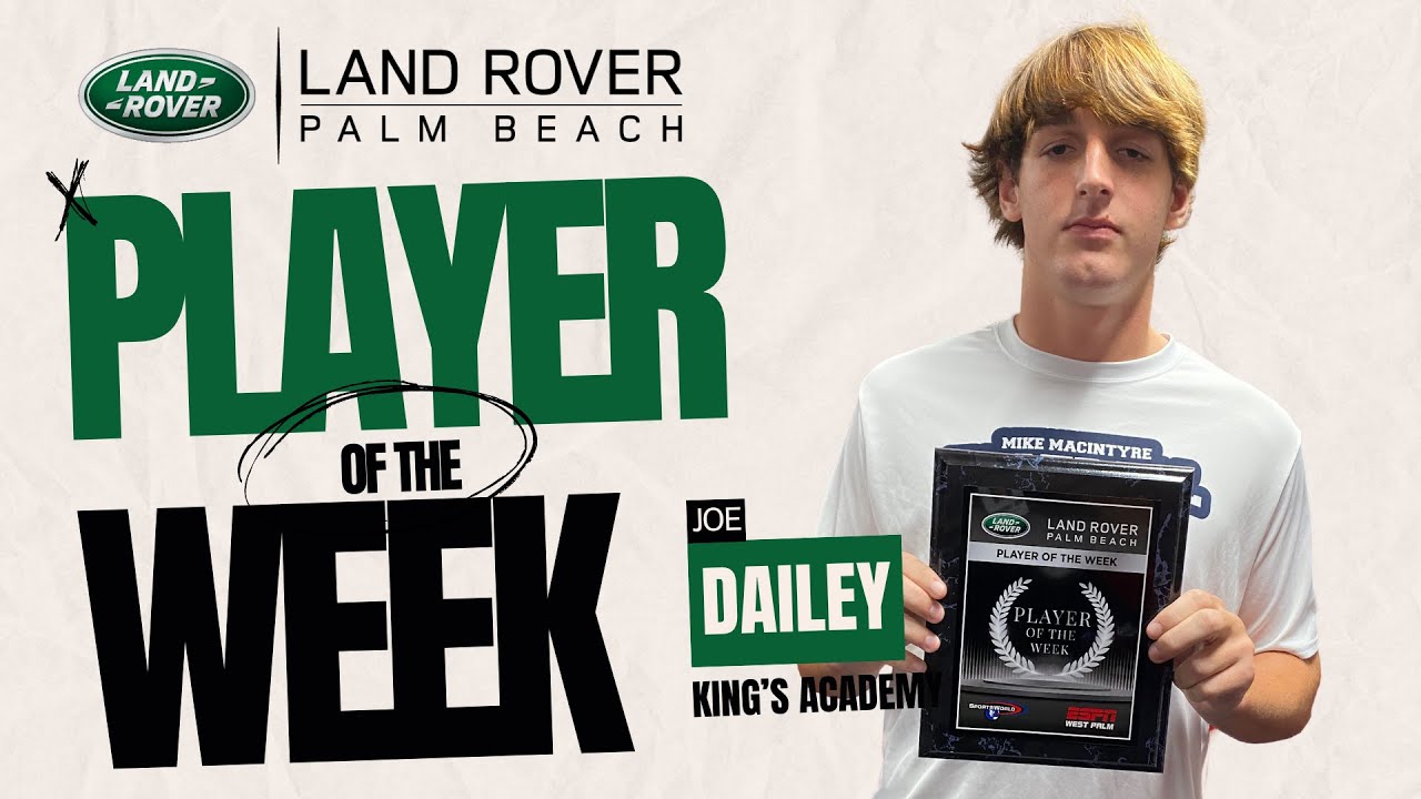 Land Rover Palm Beach Player of the Week - Joe Dailey - YouTube