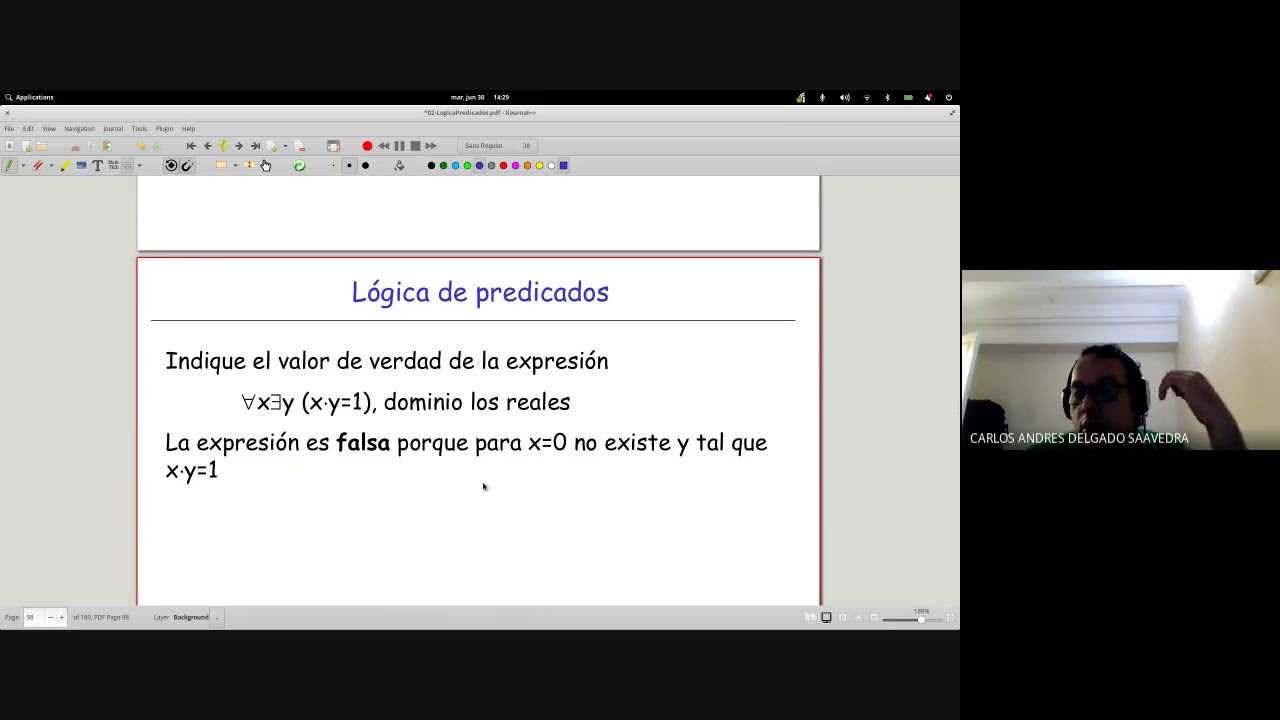 Matemáticas discretas I Clase 4 3 Cuantificadores anidados II - YouTube