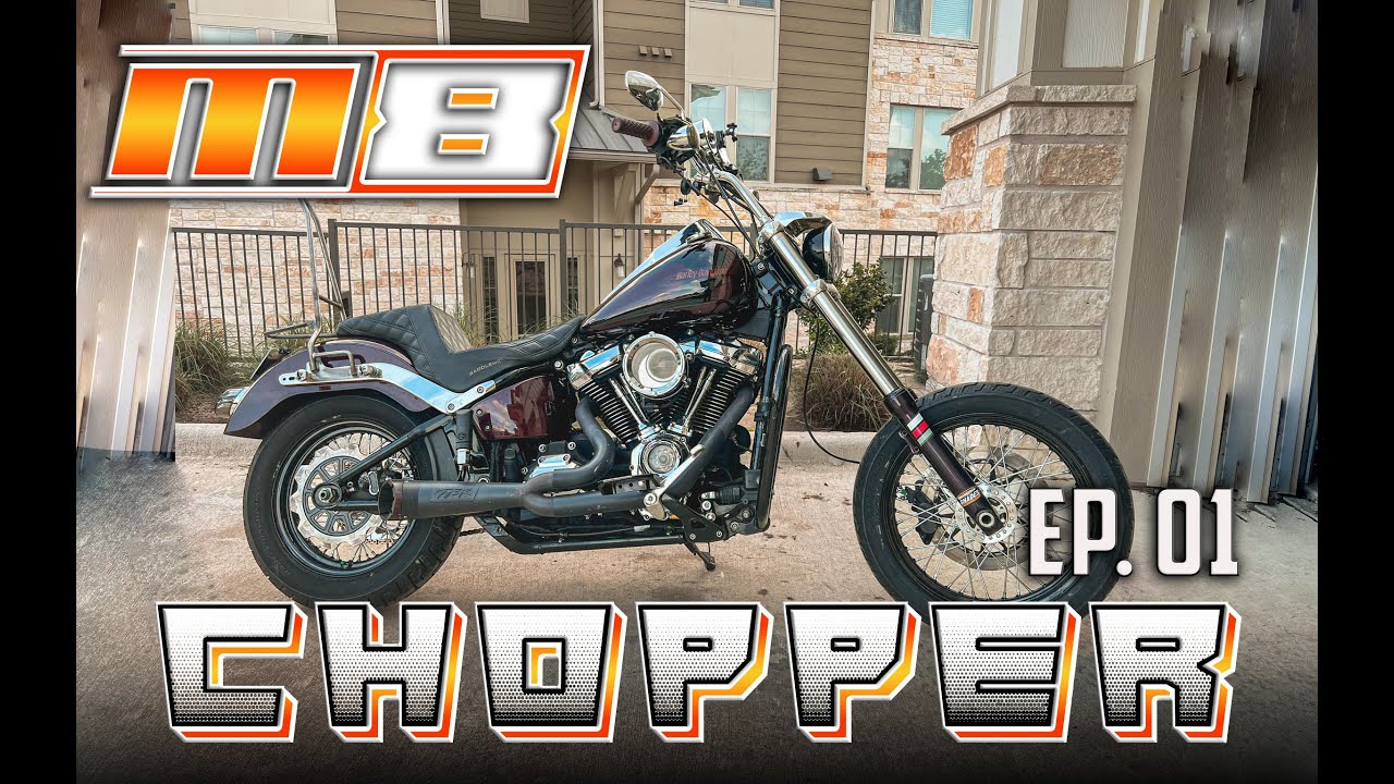 M8 Chopper Build Ep. 01 #FXLRetro - YouTube