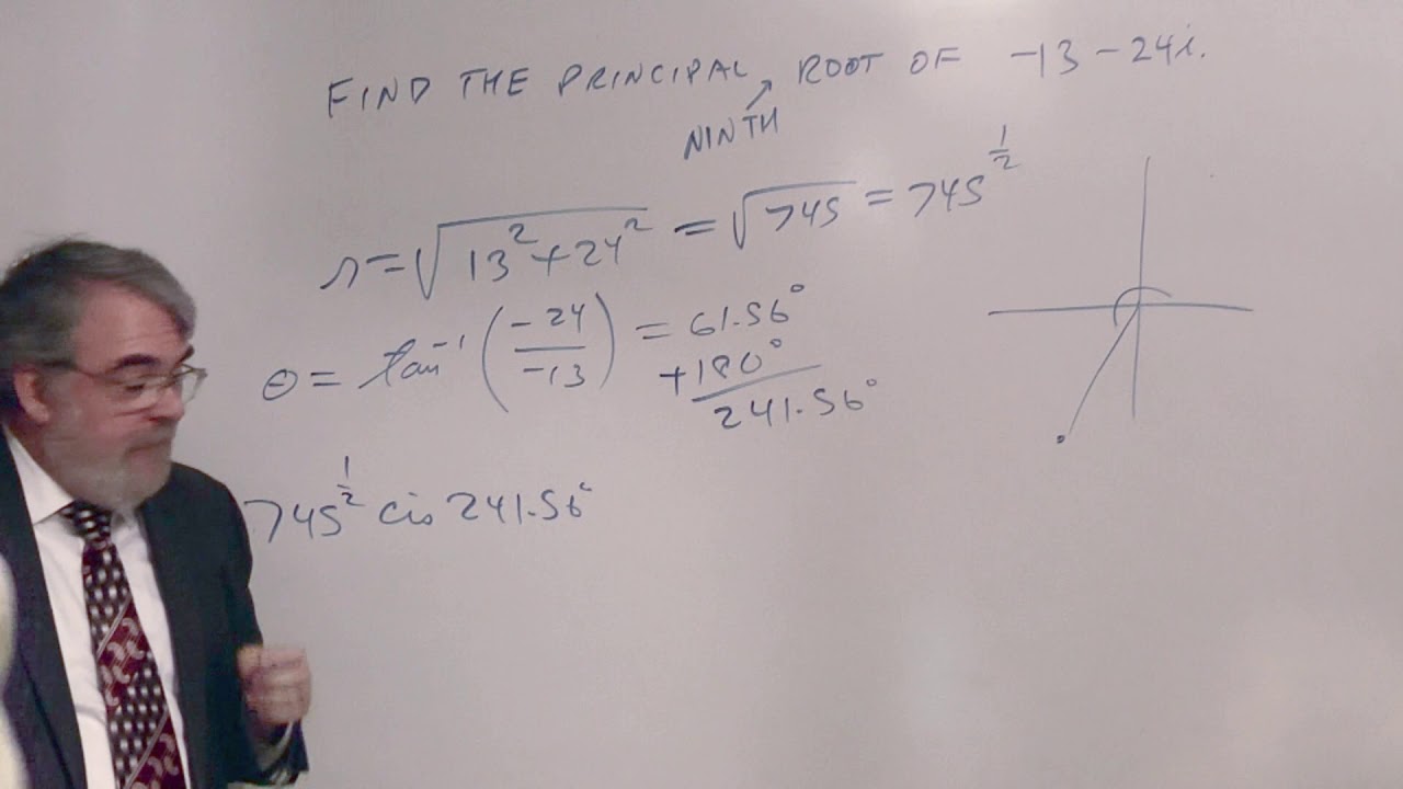 Principal Root Of A Complex Number Example YouTube Principal Root Of A Complex Number Example YouTube