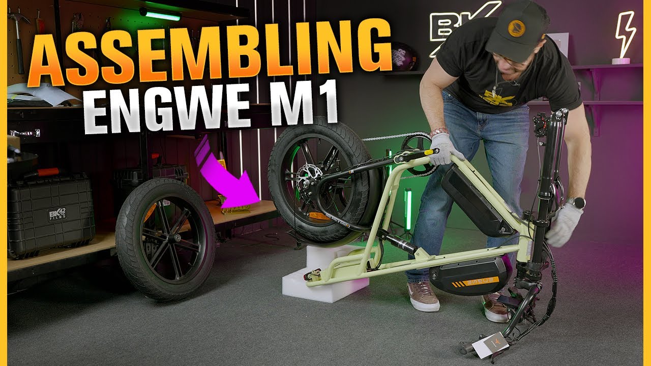 Engwe M1: Unboxing & Assembly - You Won't Believe How Easy It Is! - YouTube