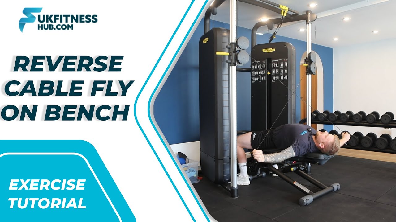 Exercise Tutorial: Reverse Cable Fly On Bench - YouTube
