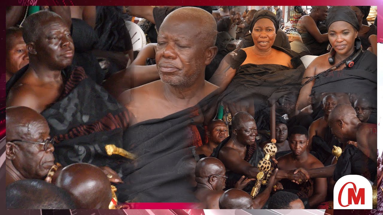 Omanhene Of Mamfo Traditional Area Swears Oath Of Allegiance To ...