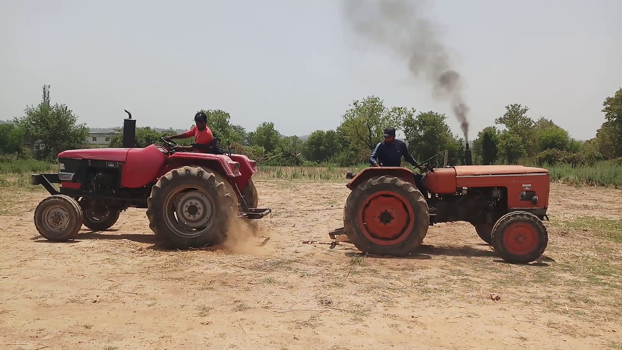 Arjun 555 and HMT2511 tractor tochan - YouTube