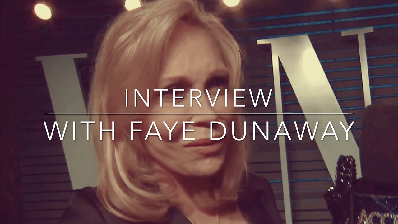Interview with Faye DUNAWAY - YouTube