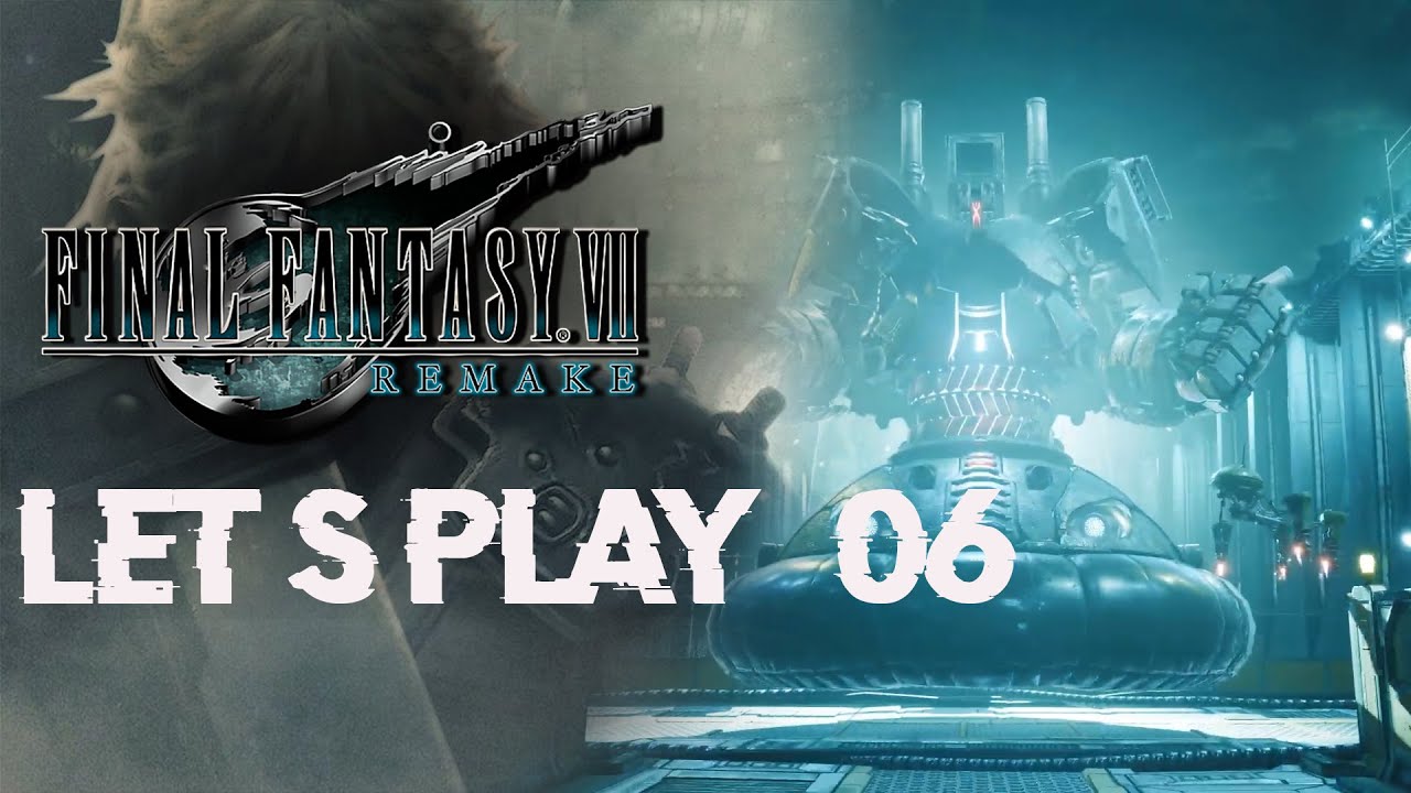 LA BATAILLE DE MACHINE /FINAL FANTASY 7 REMAKE LET'S PLAY 06 - YouTube