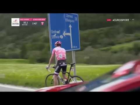 Giro d'Italia 2017 Tom Dumoulin's Poop Stop