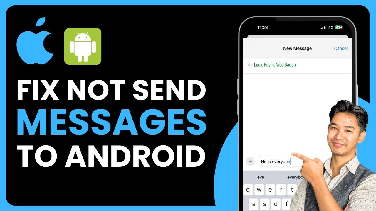 Fix iPhone Not Sending Messages to Android ! - YouTube