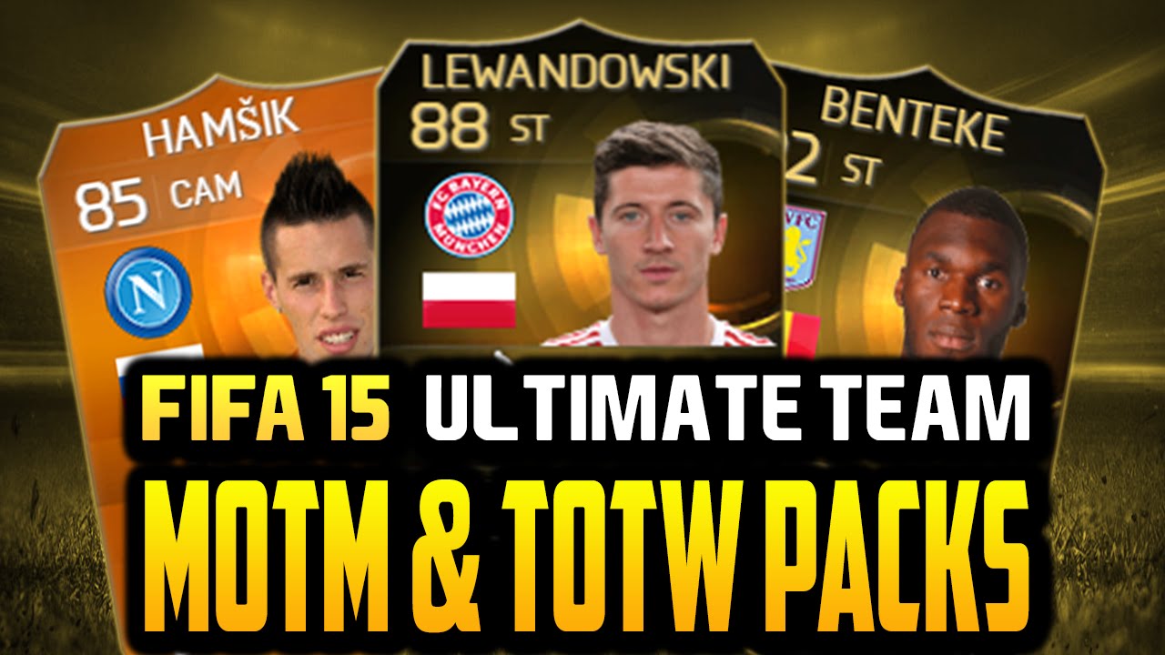 MOTM & NEUES TOTW! - FIFA 15 ULTIMATE TEAM MOTM PACK OPENING [FACECAM ...
