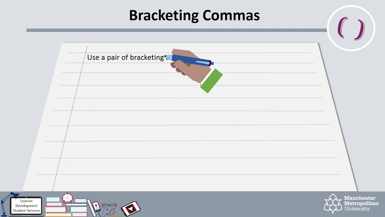 Writing - a quick guide to commas - YouTube
